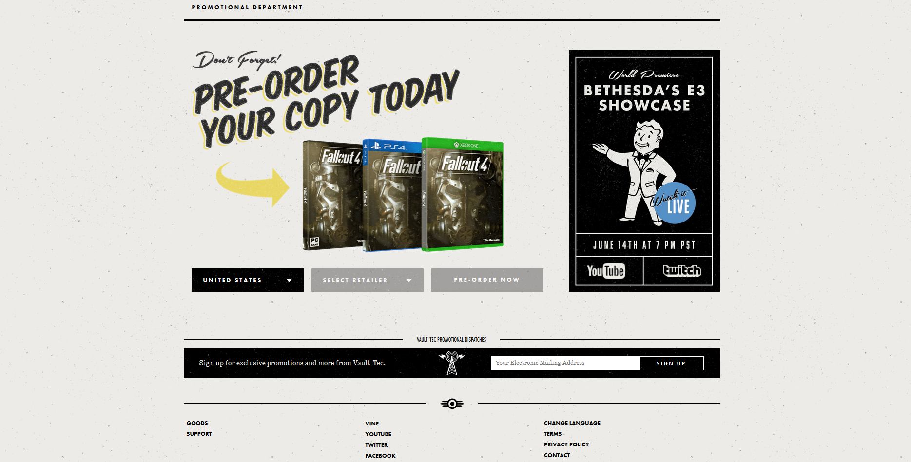 You can Pre-Order Fallout 4 and Get a Big Discount!